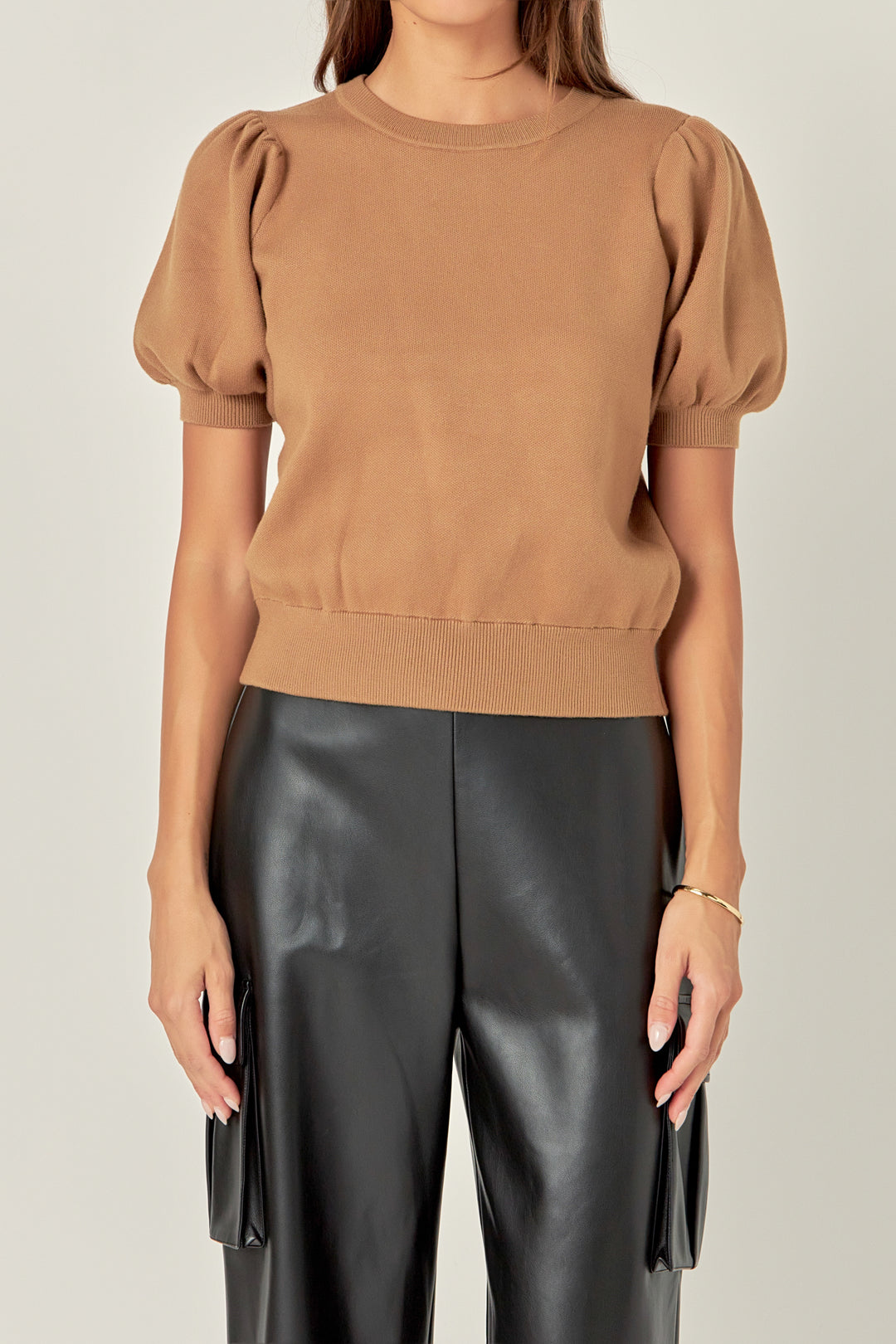 Women's Sweaters & Knits | Puff Sleeve, Mixed Media, Oversized ...