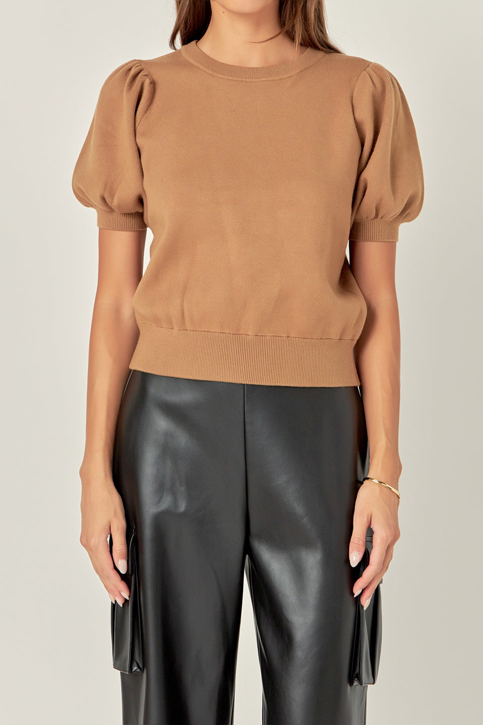 Women's Sweaters & Knits | Puff Sleeve, Mixed Media, Oversized ...