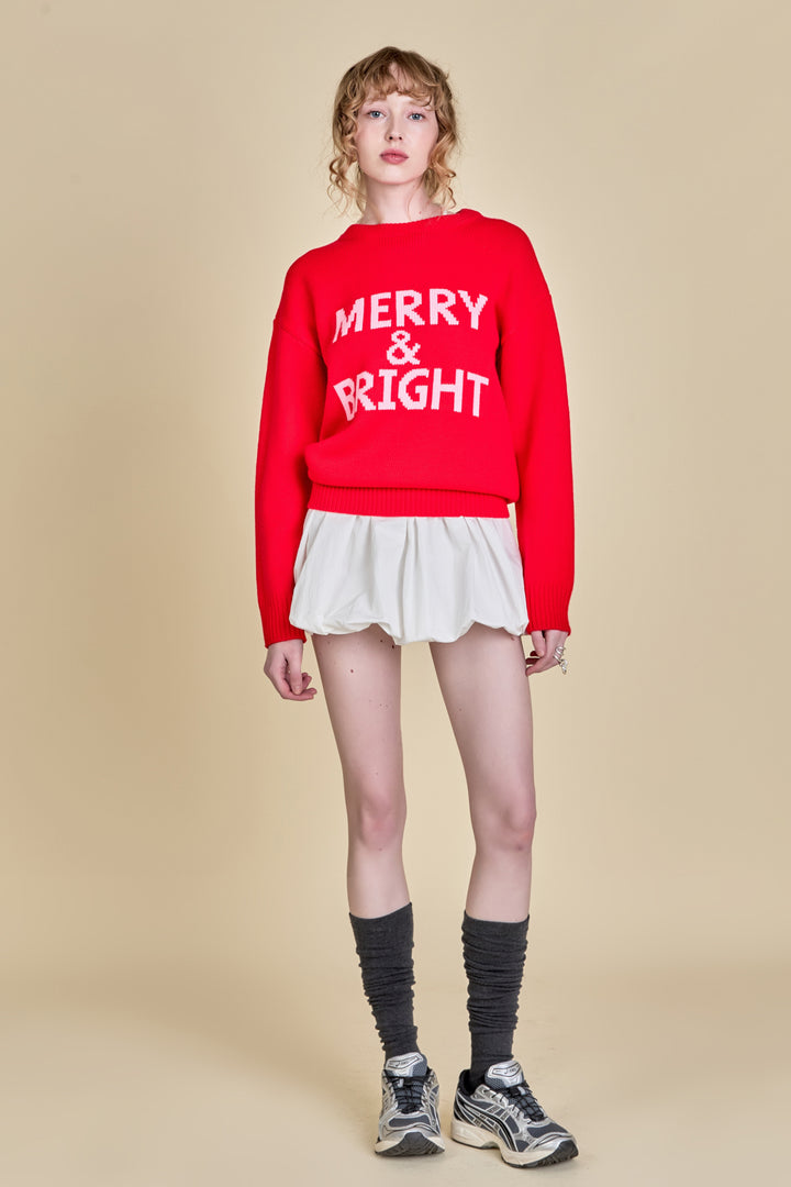 Lettering Sweater – English Factory