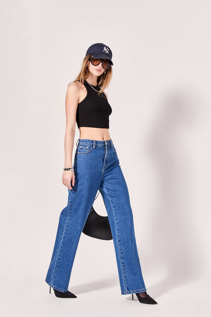 Embroidered Bow Denim – English Factory