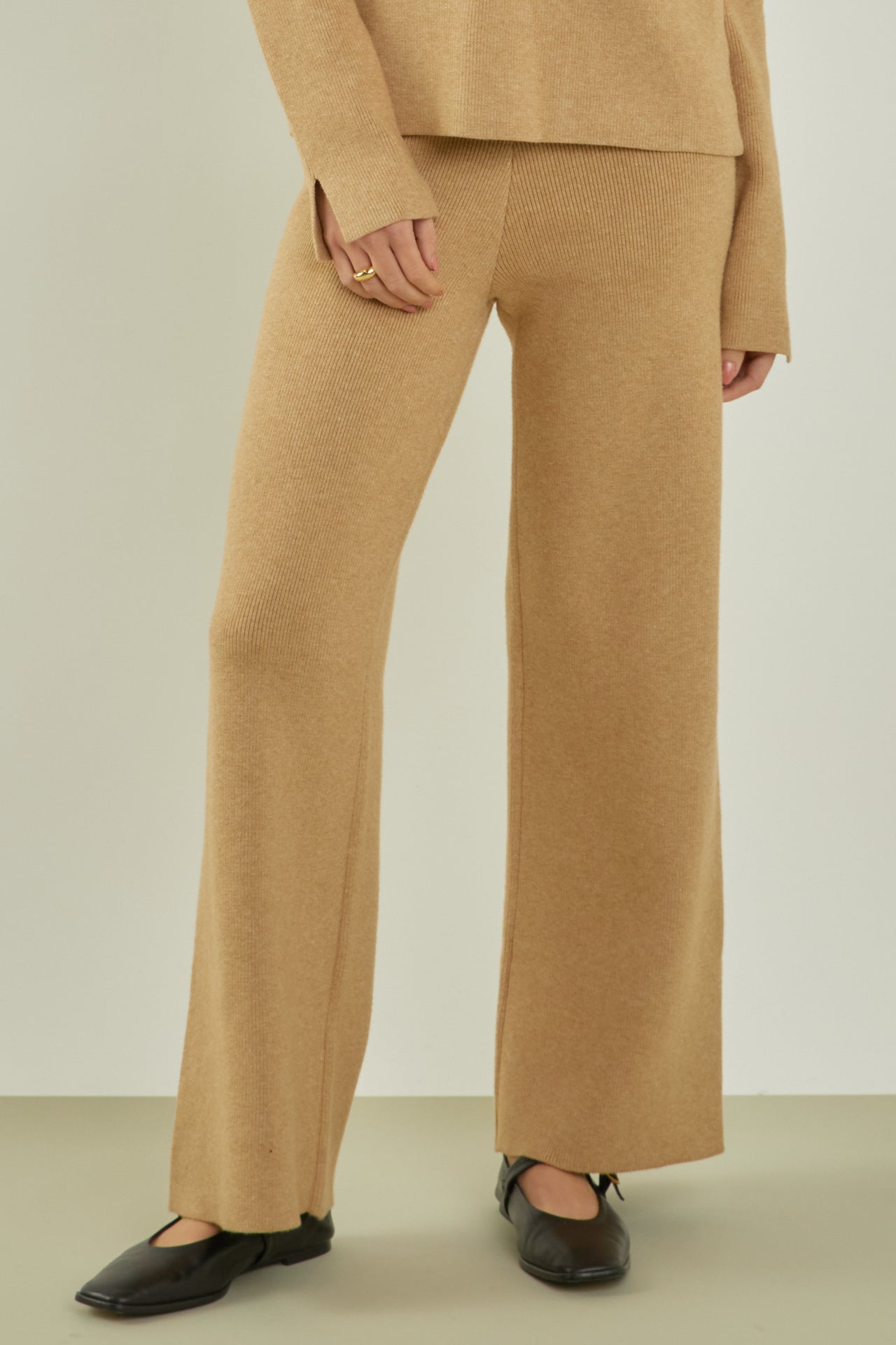 Knit Wide Pants – English Factory