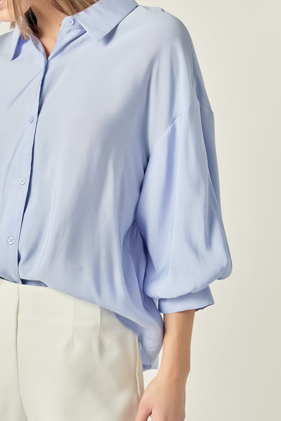 Balloon Sleeve Blouse – English Factory
